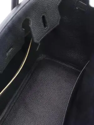 Hermès 2019 25 Birkin Tote Bag - Black
