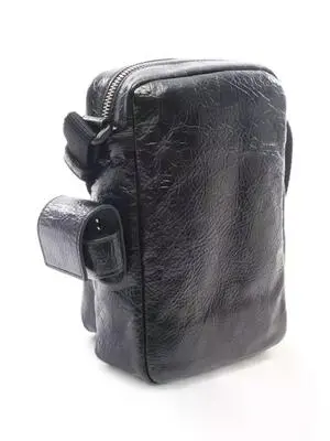 Balenciaga Superbusy Vertical Cross Body Bag - Black
