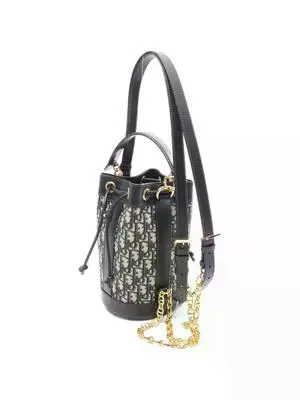 Dior Oblique Canvas Bucket Bag