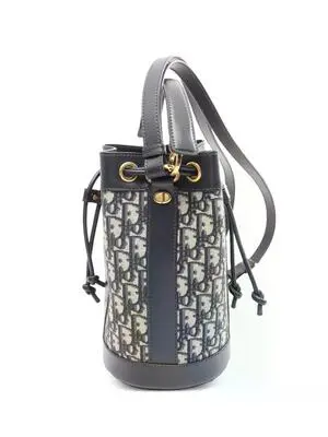 Dior Oblique Canvas Bucket Bag