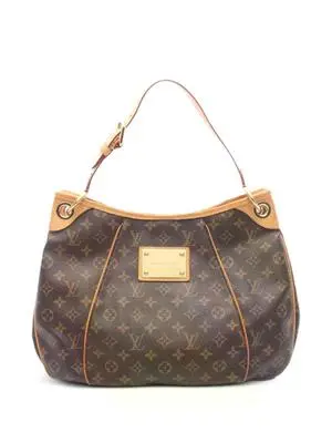 LOUIS VUITTON Galliera Monogram Tote Bag - Brown