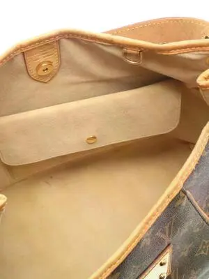 LOUIS VUITTON Galliera Monogram Tote Bag - Brown