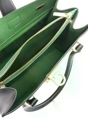FERRAGAMO Gancini Flower Handbag
