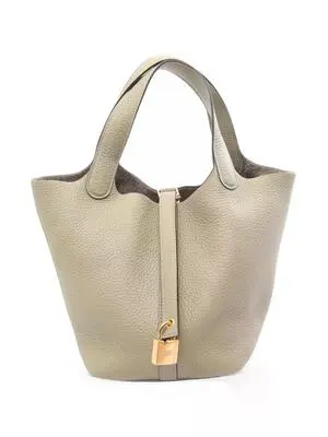 Hermès 2026 Pm Picotin Lock Tote Bag - Grey