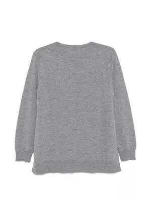 KANGRA Fine-knit Crew-neck Sweater