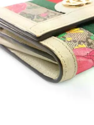 Gucci 2000s Ophidia Gg Floral Wallet