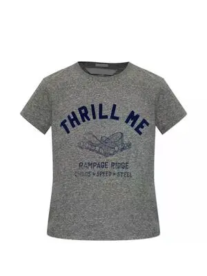 MOTHER The Boxy Goodie Goodie Slogan-print T-shirt