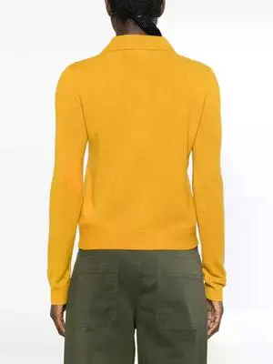 I BLUES Button-up Collared Cardigan