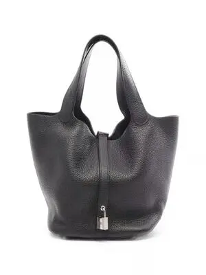 Hermès 2019 Mm Picotin Lock Tote Bag - Black