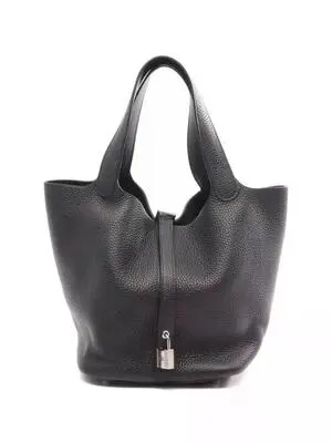 Hermès 2019 Mm Picotin Lock Tote Bag - Black