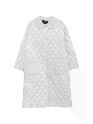 Fabiana Filippi Quilted Knit-collar Coat