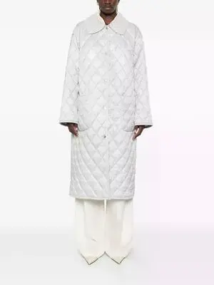 Fabiana Filippi Quilted Knit-collar Coat