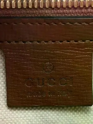 Gucci Gg Supreme Interlocking G Tote Satchel