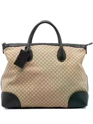 Gucci Diamante Canvas Travel Bag