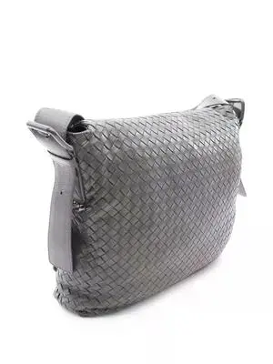 Bottega Veneta 2000s Intrecciato Messenger Bag