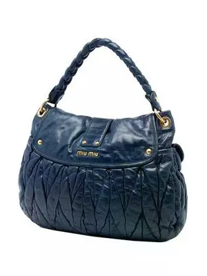 Miu Miu 2010-2026 Matelasse Nappa Coffer Satchel