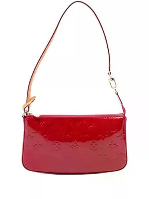 LOUIS VUITTON 2013 Monogram Vernis Pochette Accessoires Shoulder Bag - Red