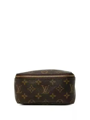 LOUIS VUITTON 2010-2026 Monogram Cube Rangement Pm Vanity Bag - Brown