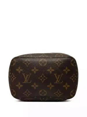LOUIS VUITTON 2010-2026 Monogram Cube Rangement Pm Vanity Bag - Brown