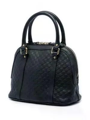 Gucci Microguccissima Dome Satchel - Black