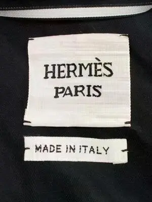 Hermès Embroidered Smocked Jacket
