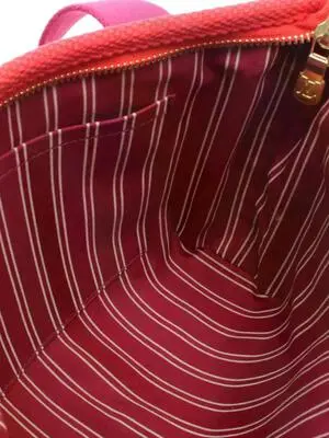 LOUIS VUITTON 2005 Pm Antigua Cabas Tote Bag - Red