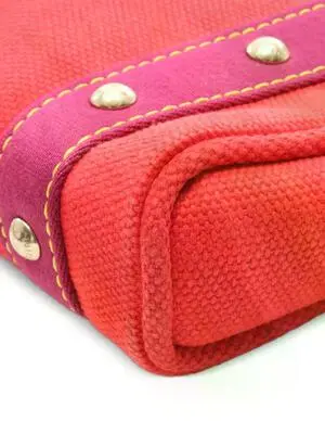 LOUIS VUITTON 2005 Pm Antigua Cabas Tote Bag - Red