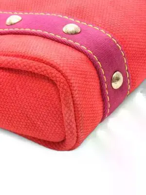 LOUIS VUITTON 2005 Pm Antigua Cabas Tote Bag - Red