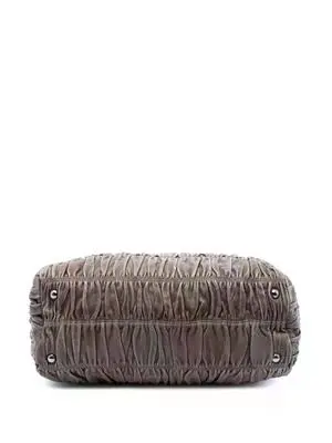 Prada 2000-2026 Nappa Gaufre Ombre Satchel