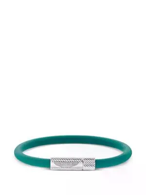 ASTON MARTIN WATCHES Engraved Logo Bracelet - Silver