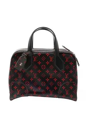 LOUIS VUITTON 2000-2026 Monogram Infrarouge Dora Soft Mm Satchel - Black