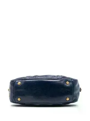 Miu Miu Vitello Lux Pleated Satchel