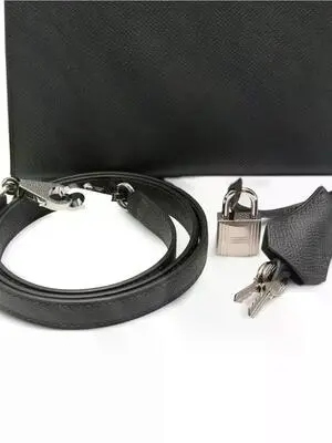 Hermès Kelly Leather Tote Bag - Grey