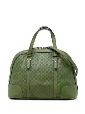 Gucci Micro Guccissima Dome Satchel - Green