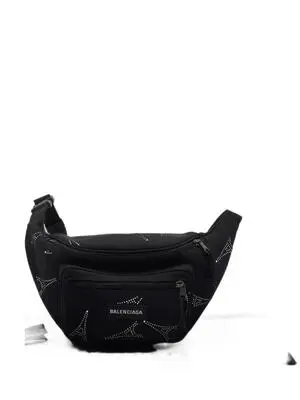Balenciaga Explorer Crystal-embellished Belt Bag