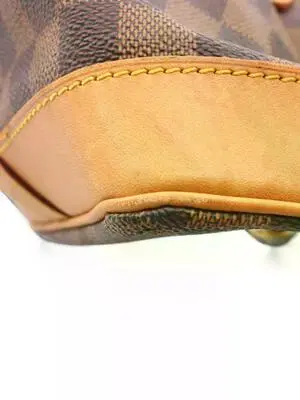 LOUIS VUITTON 1996 Damier Ebene Clipper Boston Bag