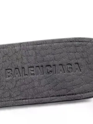 Balenciaga Logo Buckle Belt - Black