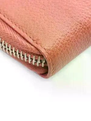 Saint Laurent 2010s Liv Gauche Zip-around Wallet