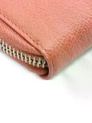 Saint Laurent 2010s Liv Gauche Zip-around Wallet