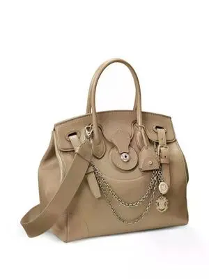 Ralph Lauren Ricky 33 Tote Bag With Charm Detail