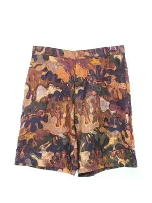 Dior X Peter Doig Patterned Bermuda Shorts