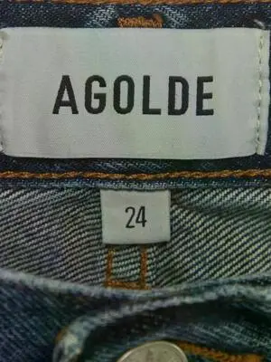 AGOLDE Distressed Straight-fit Jeans