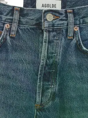 AGOLDE Distressed Straight-fit Jeans