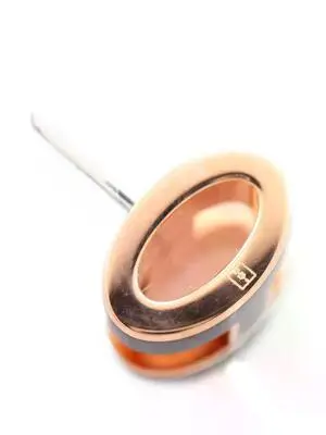 Hermès Mini Pop H Earrings - Black
