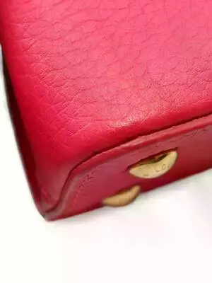 LOUIS VUITTON 2010s Mini Capucines 2-way Tote Bag - Pink
