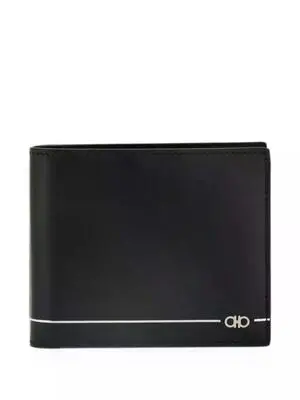 FERRAGAMO Gancini Wallet - Black