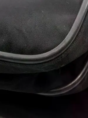 Prada Saffiano Leather Trim Messenger Bag
