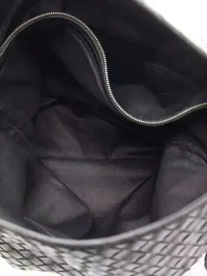 Bottega Veneta 2000s Intrecciato Messenger Bag