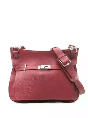 Hermès 2010 34 Gypsiere Shoulder Bag - Red