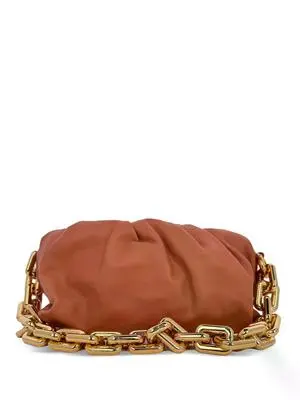 Bottega Veneta Chain Pouch Shoulder Bag Orange
